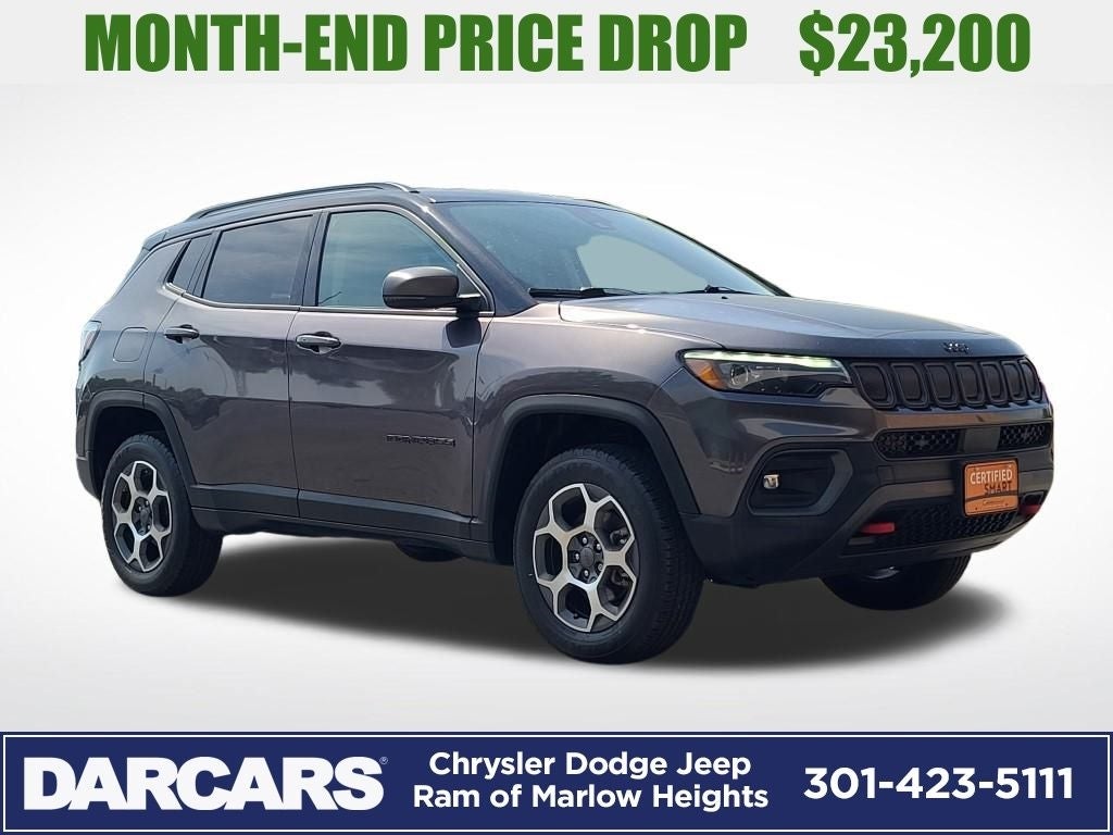 2022 Jeep Compass Trailhawk Rockville MD | Bethesda Gaithersburg ...