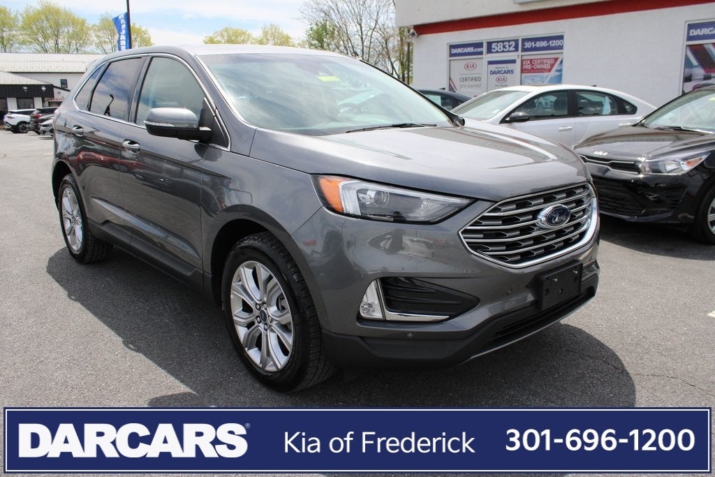 2022 Ford Edge Titanium Rockville MD | Bethesda Gaithersburg Germantown ...